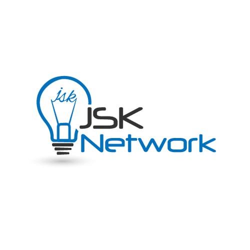 Simple, fun, semi-techy logo for JSK Networks (updated) | Logo design ...