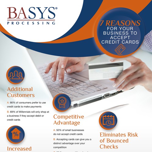 7 Reasons for Your Business to Accept Credit Cards | Postcard, flyer or ...