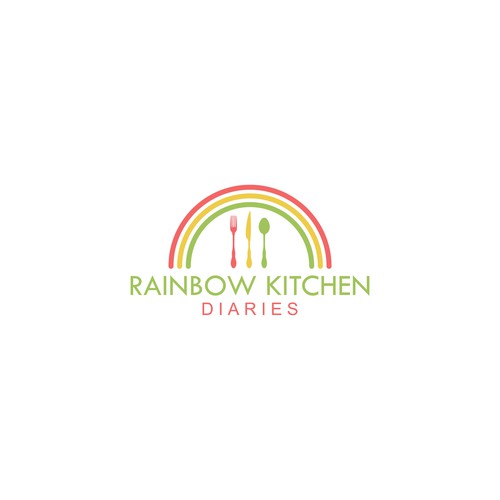 Designs | Create an elegant rainbow-based logo for new food blog | Logo ...