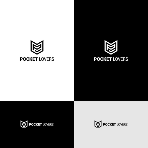 Two word and letter minimalist logo for pocketlovers | Logo design contest