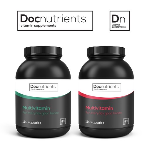Cool Modern & Medical Brand for Vitamin Supplement Company by Doctors ...