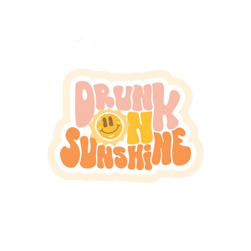 Designs | Retro Sunshine logo for new merch company | Logo design contest
