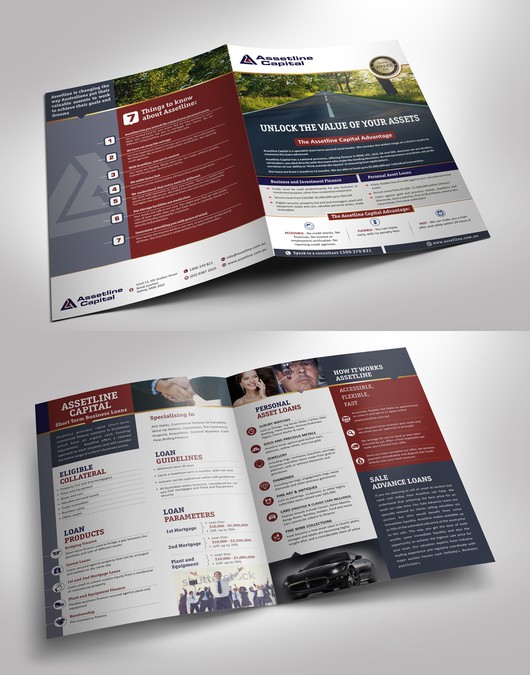 Design a brochure for award-winning lender, Assetline Capital ...