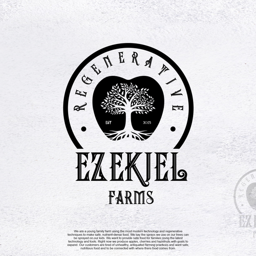 Designs | A sweet, earthy logo for a regenerative fruit farm | Logo ...