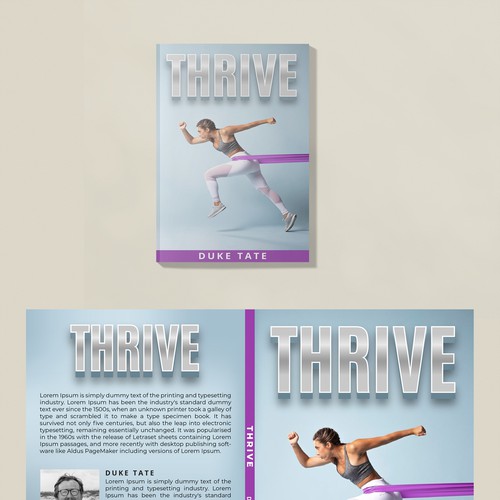 Designs | Physical fitness and well being book contest | Book cover contest