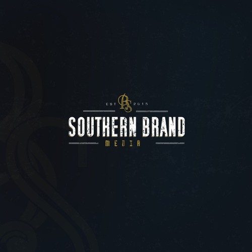 Vintage/Retro logo for Southern Brand Media | Logo design contest