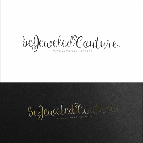 create a capturing, fun and classy bling logo for custom bling product ...