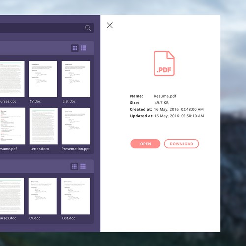 Landing Page Design for Document Management System | Landing page ...