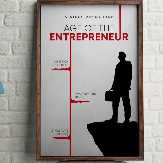Documentary POSTER design for Age of the Entrepreneur! | Poster contest