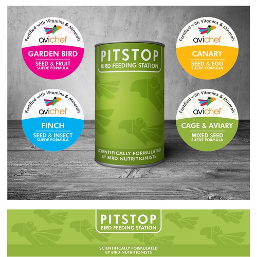 Create unique labels for our canned bird seed blends | Product label ...