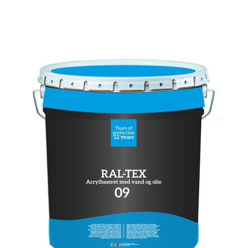 Wood-paint bucket design | Product packaging contest