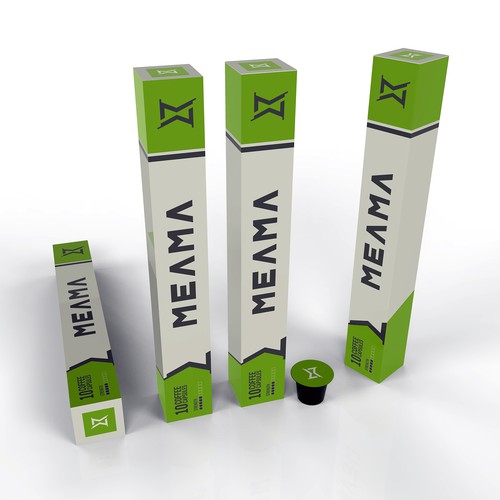 MEAMA Coffee in Capsules | Product packaging contest