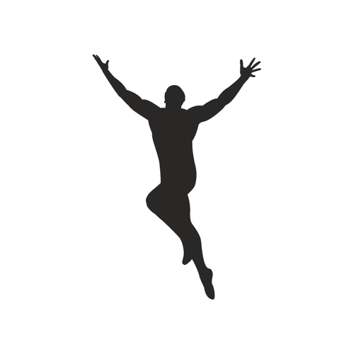 Express the emotion of the 'winning man' | Logo design contest