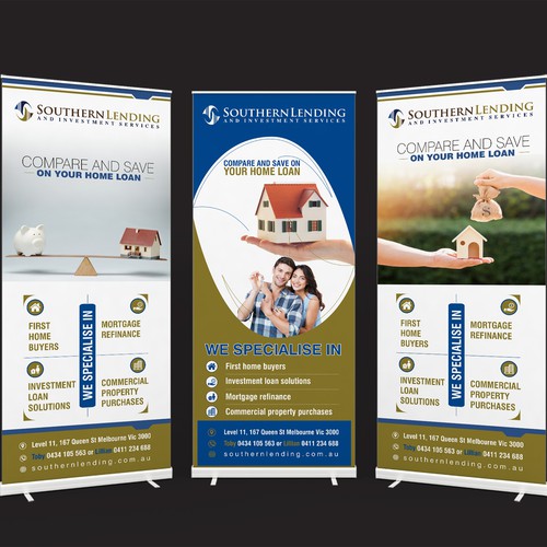 Designs | Pull up banner for successful, high performing mortgage ...