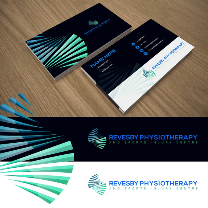 Create a modern, professional logo and business card for a ...