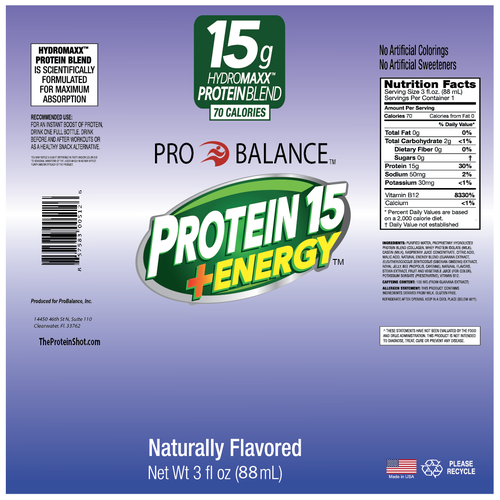 Designs | Create Label design for the only all natural Protein Energy ...