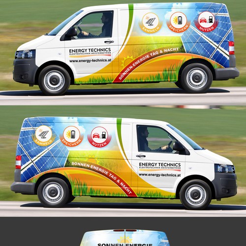 Designs | FRISCHES, NEUES Design VW Bus | Car, truck or van wrap contest