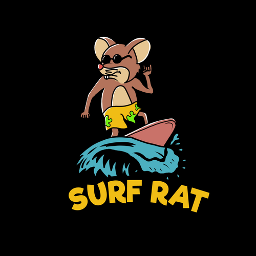 Designs | Surf Rat (Please design my husband's childhood comic book ...