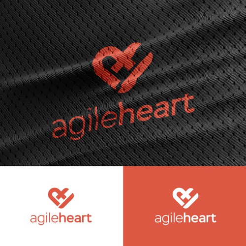 Designs | Stylish, tactile Logo for Agile Heart | Logo & brand identity ...