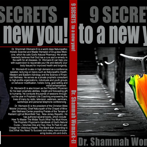 Wanted Book-cover: "9 SECRETS TO A NEW YOU!" by Dr. Shammah Womack-El ...