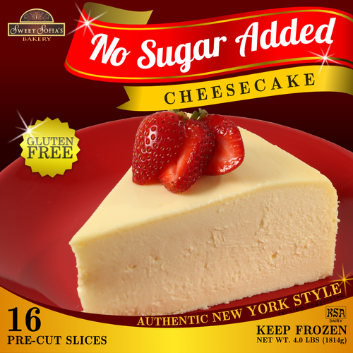 Designs | Gourmet Cheesecake Package Design (No Sugar Added) | Product ...
