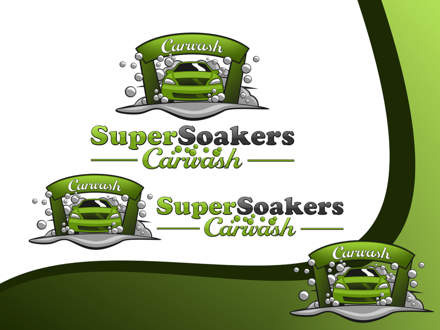 Super Soakers Car Wash needs a new logo | Logo design contest