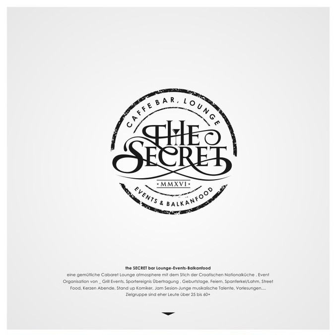 The SECRET | Logo & Corporate Identity Paket Wettbewerb