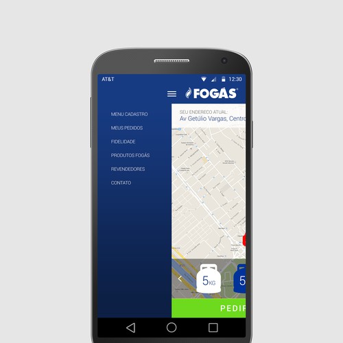 Design Propane Gas delivery APP | App design contest