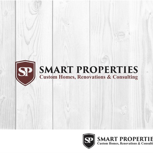 ELEGANT/RUSTIC LOGO FOR BUSINESS PROVIDING CUSTOM HOME BUILDING AND ...