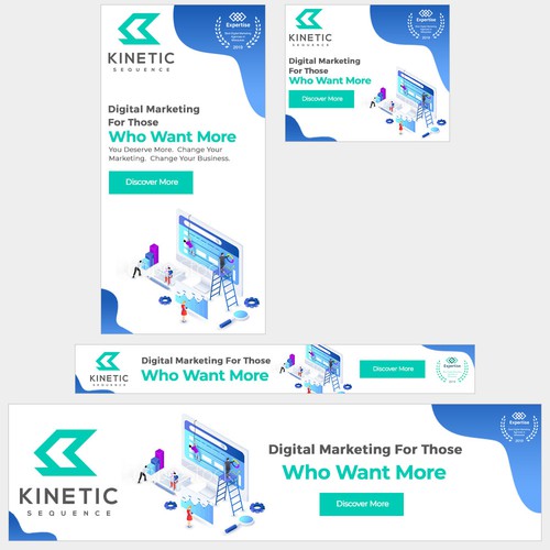 Design Some Impactful Banner Ads For Digital Marketing Agency | Banner ...