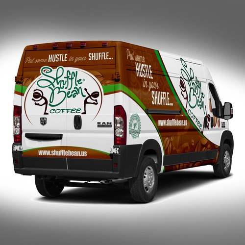 Designs | Design a hip, attention getting coffee delivery wrap for ...