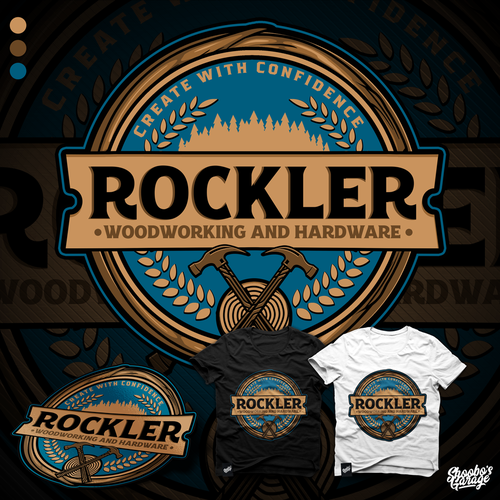 Design a retro sticker for Rockler Woodworking and Hardware | Sticker ...