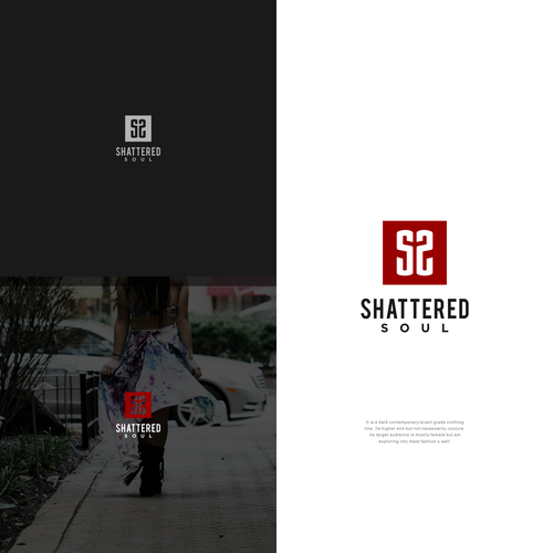Design logo for a dark/contemporary emerging fashion brand; Shattered ...