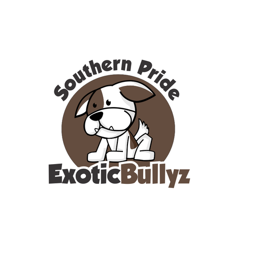 Create a detailed Exotic English Bulldog logo with Mascot for Southern ...