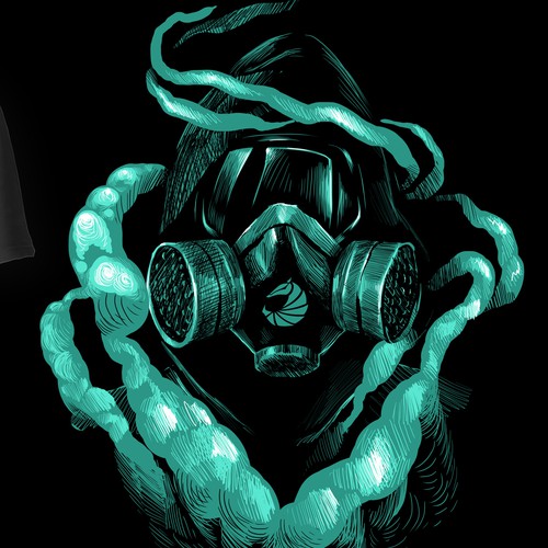 Captivating Urban Gas Mask Hip Design for a T-Shirt Company | T-shirt ...