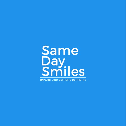 Same Day Smiles Dental office needs a new powerful logo | Logo & brand ...