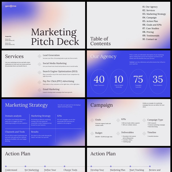 Extensive power point template for business presentations | contest ...