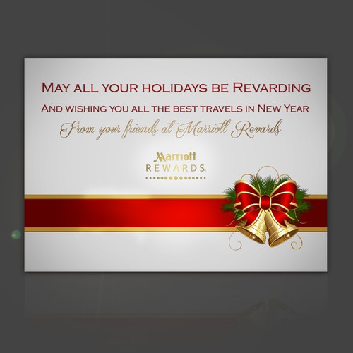Holiday Greeting Card - Marriott Rewards | Card or invitation contest