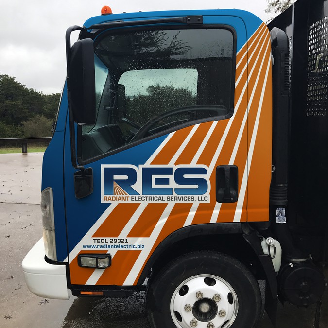 Electrical Contractor Vehicle Wrap | Other design contest