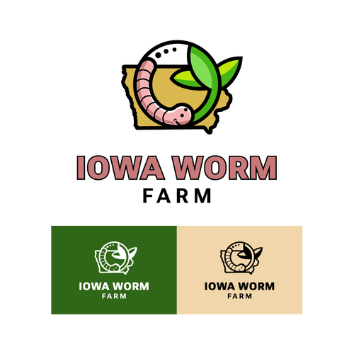 Designs | Logo Contest: Help Build the Brand for Iowa Worm Farm's ...