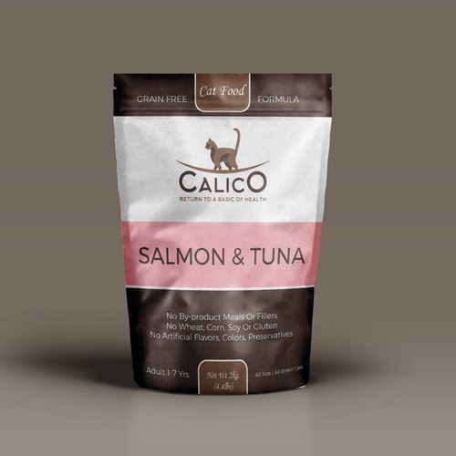 CALICO need a design for dry cat food bag (2kg) | Product packaging contest