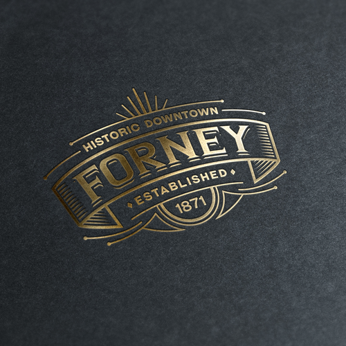 Designs | Design a new logo for Downtown Forney | Logo design contest
