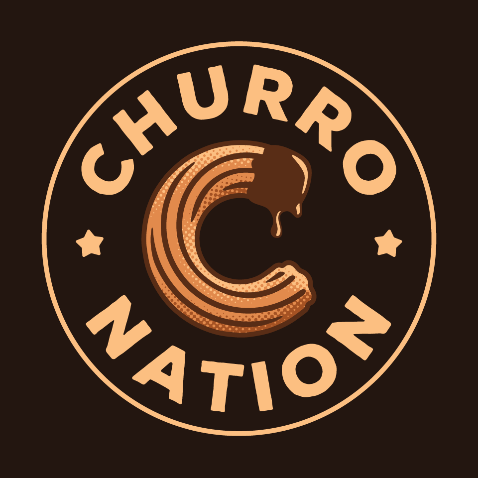 Churro Logos - Free Churro Logo Ideas, Design & Templates