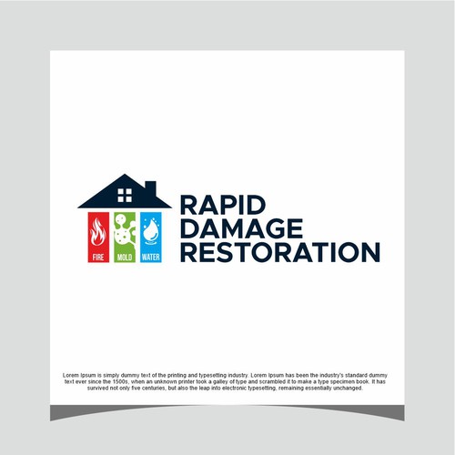 Designs | Create brand logo for building fire/ water/ mold restoration ...