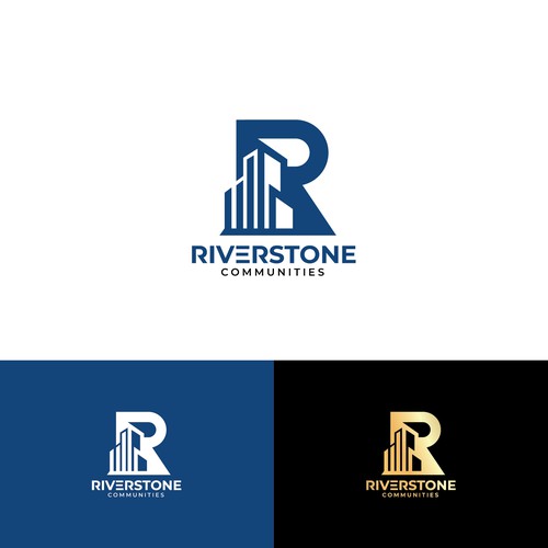 Designs | Riverstone Communities Logo Design | Logo design contest