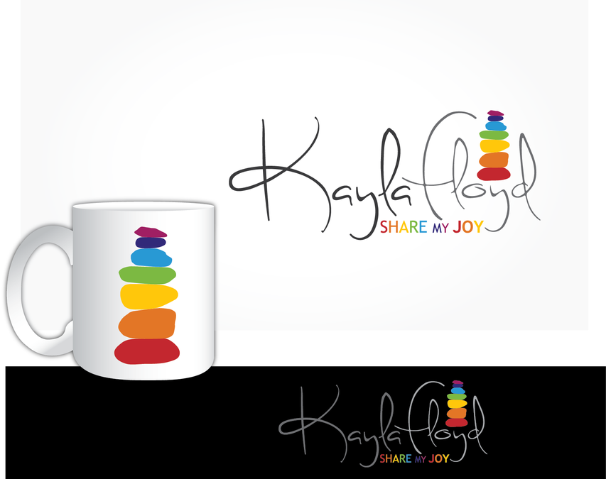 Inspired, JOYFUL logo for spiritual, heart-based life coaching business ...