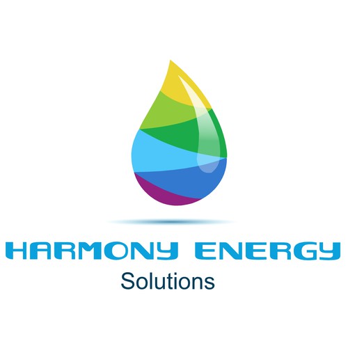 Awesome Harmony Energy Solutions Logo using harmonic waves imagery ...