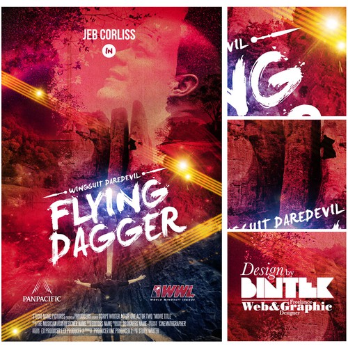 Create jaw-dropping Key-Art (poster) for Wingsuit documentary film ...