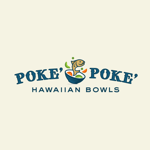 Poke' Bowl Restaurant Needs an Eye catching, modern, hip and memorable ...