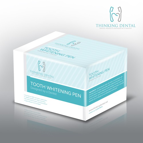 tooth whitening box | Product packaging contest